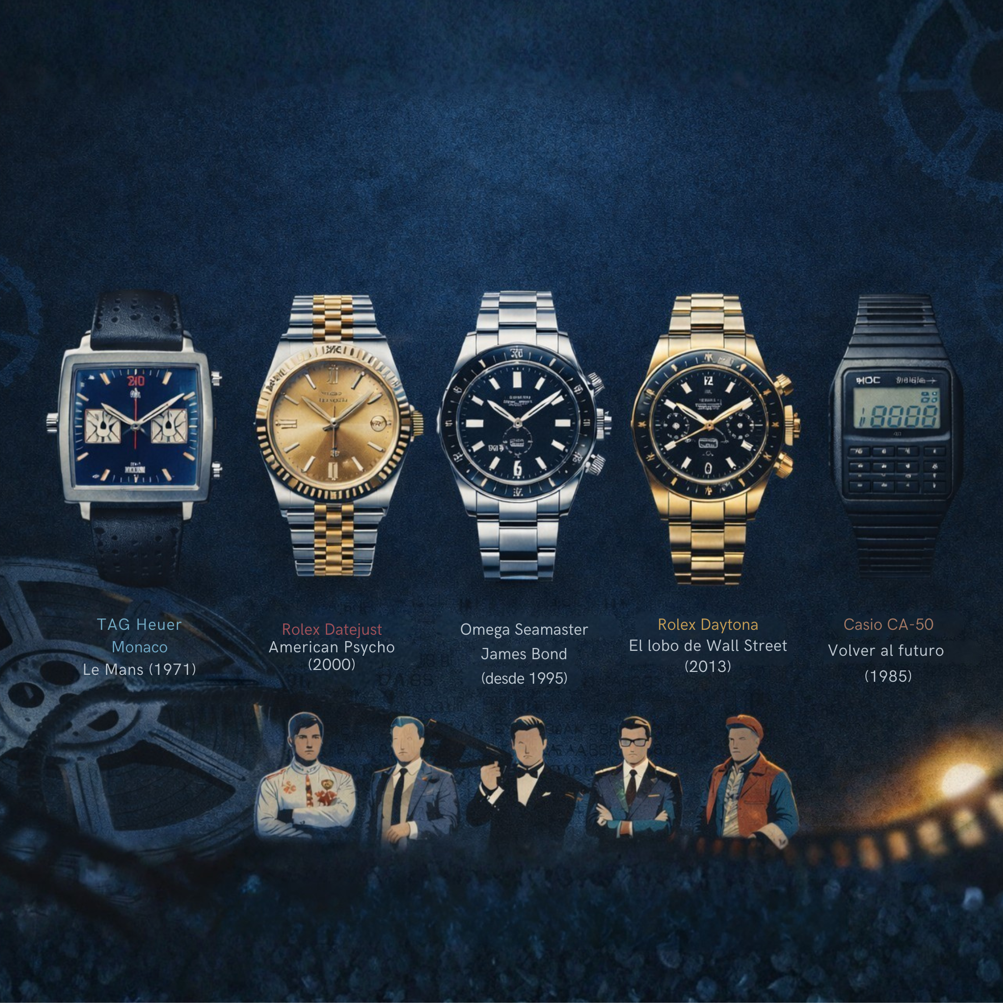 Relojes que hicieron historia en el cine – Valkur
